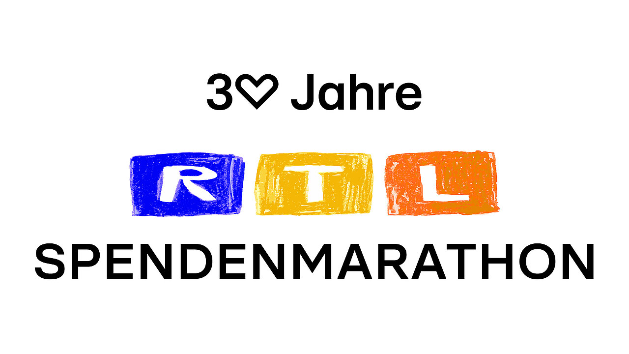 RTL-Spendenmarathon 2025 – 30 Stunden für Kinder. 30 Jahre voller Herz: Wir helfen Kindern
