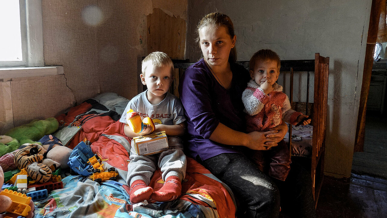 Angriff auf die Ukraine: 7,5 Millionen Kinder in Gefahr! Helfen Sie ...